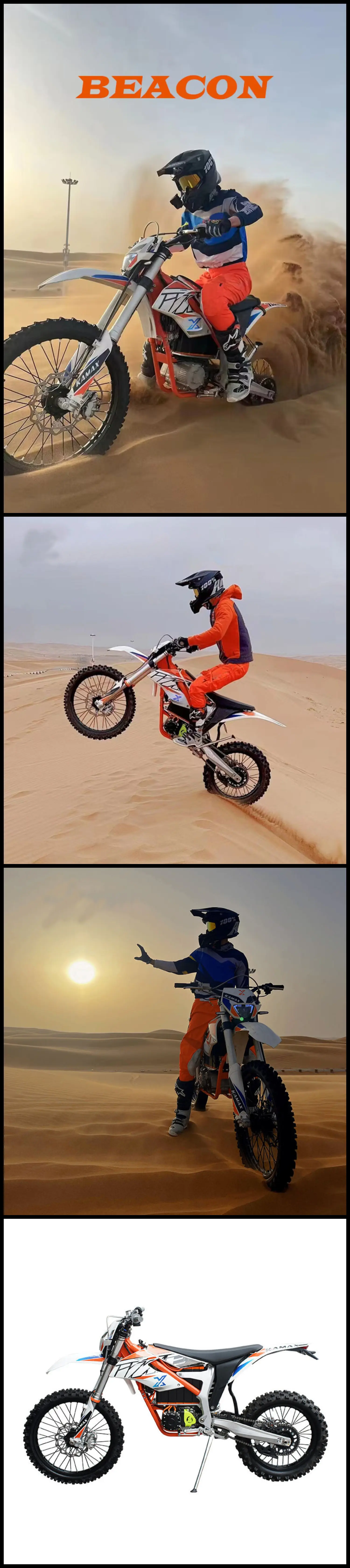 【Professional Dirt Bike】H400 High-speed Electric Cross-country XC ...